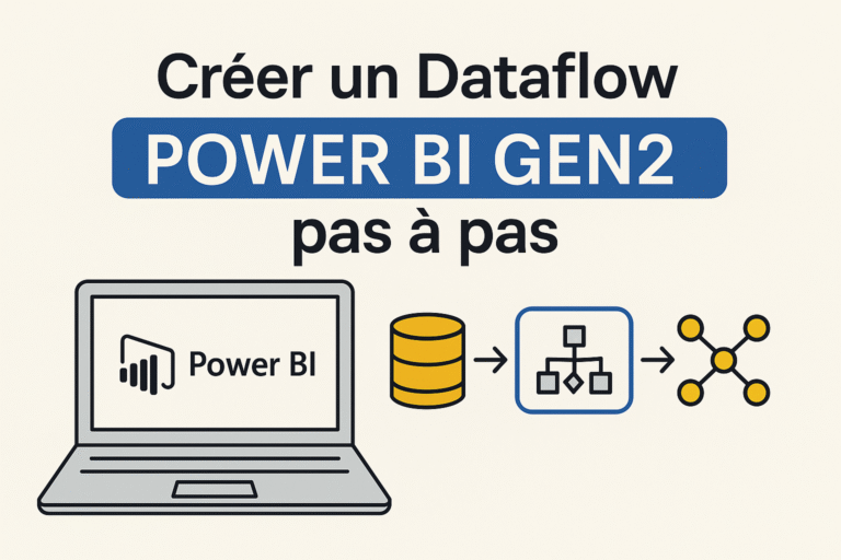 Dataflow Power BI expliqué simplement - Scale Formations